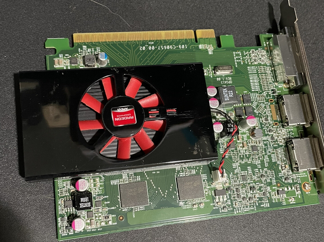Dell AMD Radeon R7 450 4gb 2 X Display Port DP 1 DVI Pci-e for sale ...