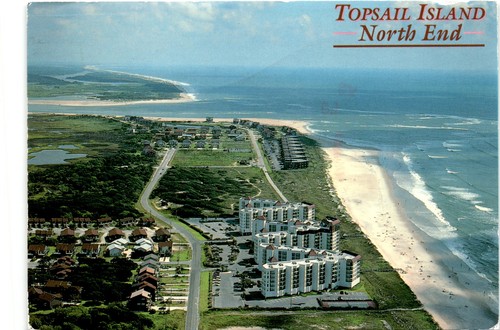 Topsail Island, North Carolina, New River Inlet, George, Ruth, Donna ...