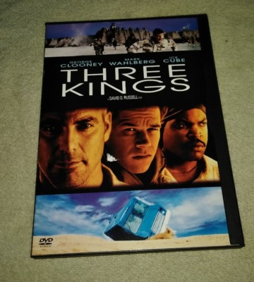 Three Kings DVD Letterboxed George Clooney Mark Wahlberg Ice Cube ...