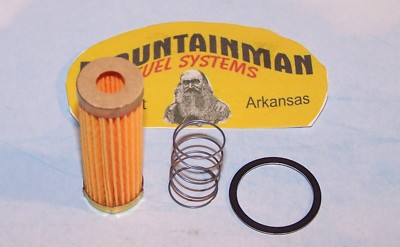 Rochester Quadrajet Carburetor Fuel 2" Filter Kit w/ Seal Gasket ...