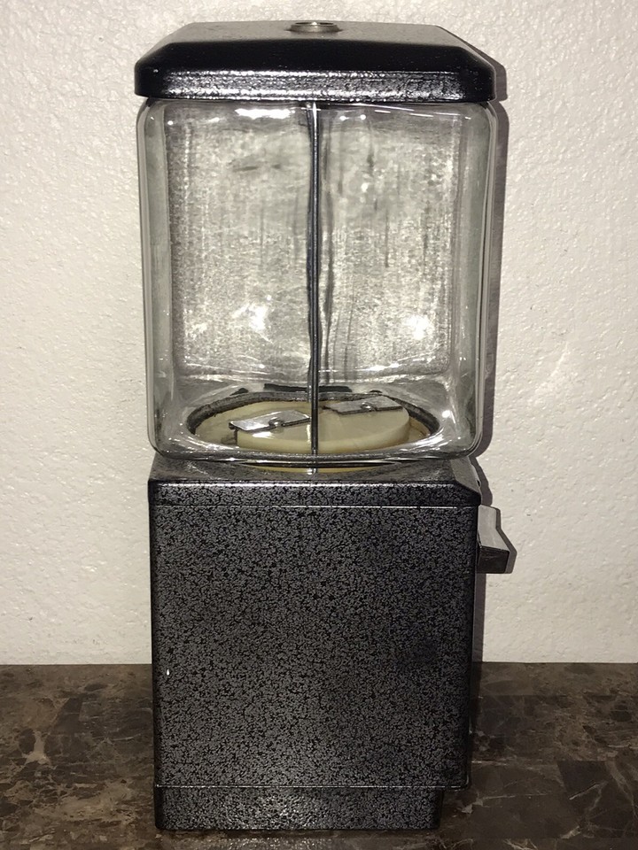 Northwestern Glass Gumball Candy Toy Bulk Vending Machine W/ Curtis ...