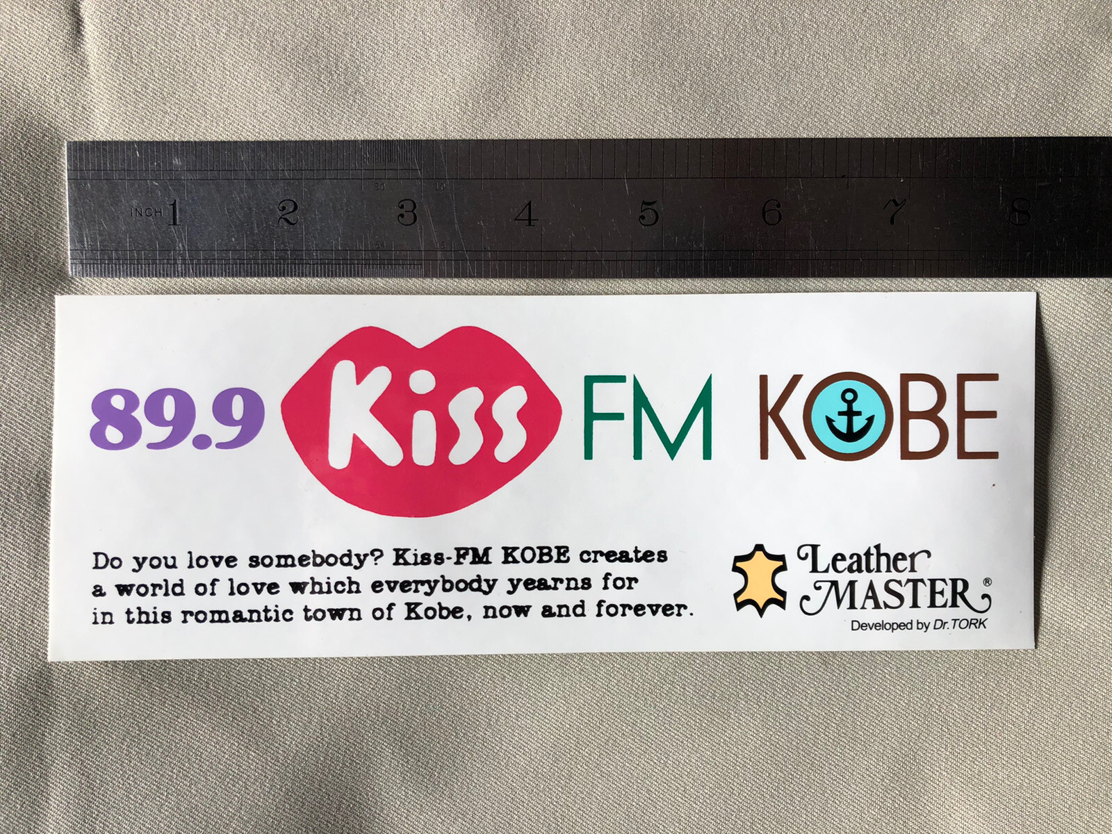 JDM JAPAN RADIO STATION BUMPER STICKER DECAL KISS FM MUGEN TRD KIIS ...