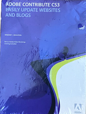 Adobe Contribute CS3 Web Publishing Software for Windows | eBay