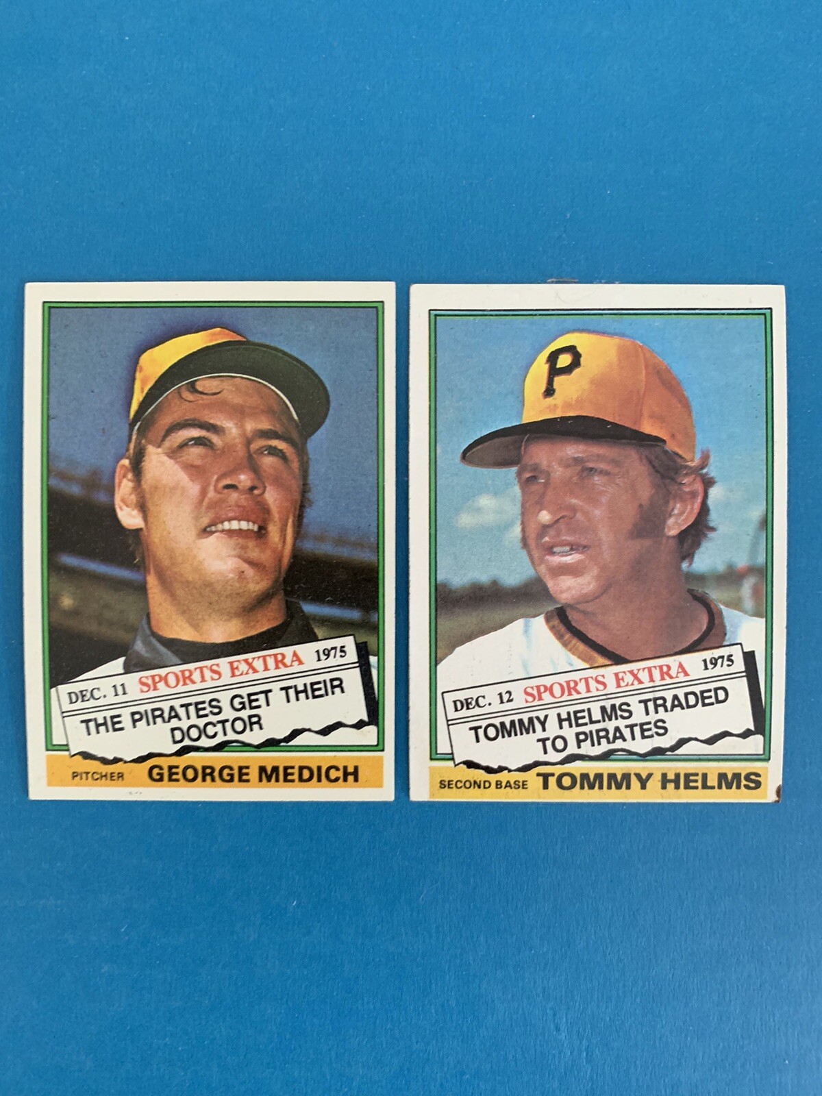 1976 Topps 583T 146T Sports Extra 1975 Baseball Card Tommy Helms George ...