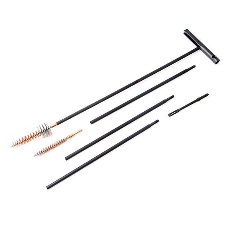 10 Piece .22 22LR .223 556 Rifle Gun Cleaning Kit Nylon Brush Cleaner ...