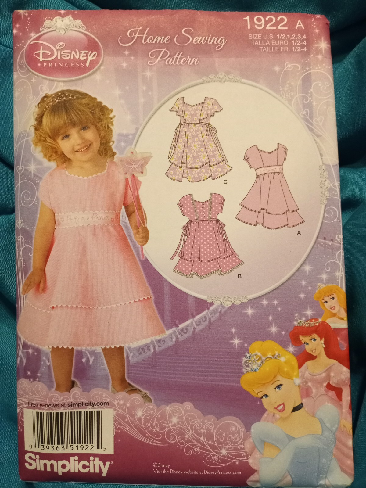 SIMPLICITY LITTLE GIRLS PATTERNS SIZE 1/2 TO 4 | eBay