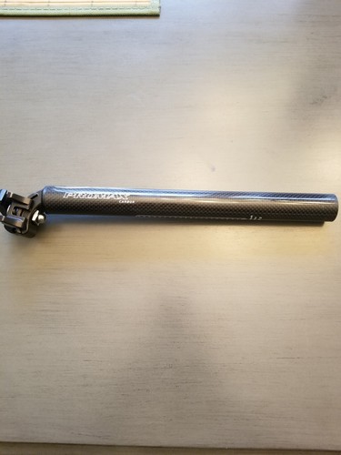 Promax Carbon Seatpost 27.2mm × 279mm single bolt excellent condition ...