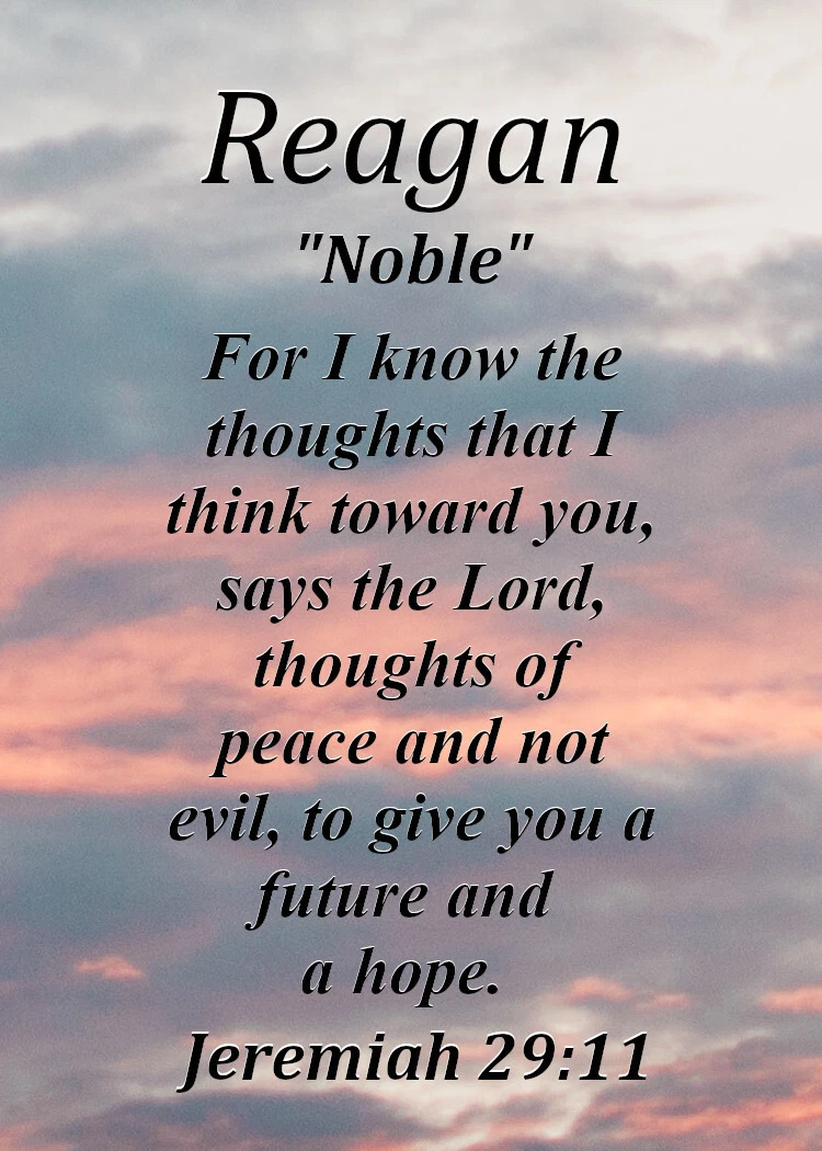 Fonts For The Name Reagan