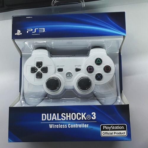 For Sony PlayStation 3 PS3 DualShock 3 Controller White Genuine OEM | eBay