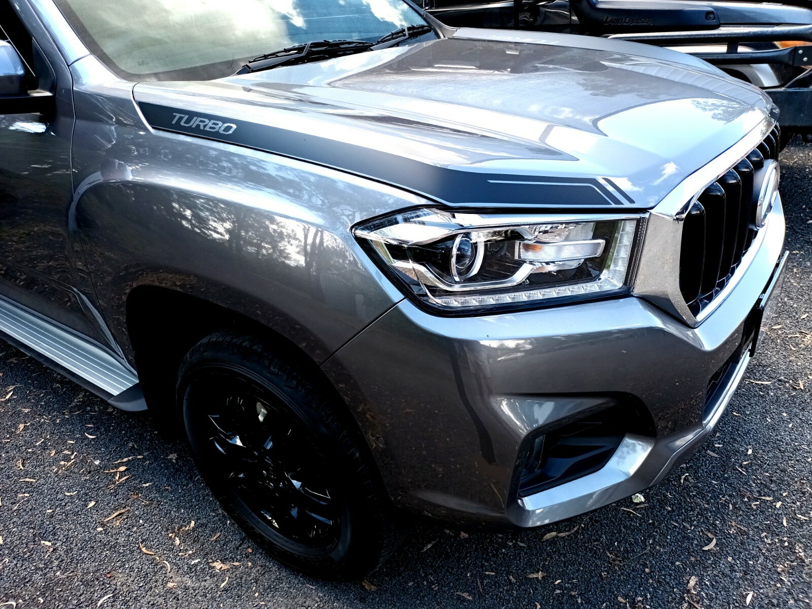 AM BONNET STRIPES Fit 2017-2021 LDV T60 Trailrider decals stickers 4x4 ...