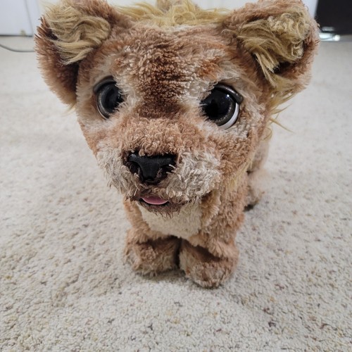 Disney Simba The Lion King Interactive Fur Real Friends Plush Hasbro ...