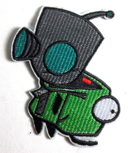 Invader Zim & Gir Large 3.5" Embroidered Patch-USA Mailed (ANPA-ZIM ...
