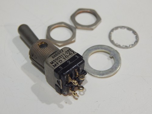 C&H 8869K7 MS90311-221 BAT STYLE TOGGLE SWITCH 5930-00-463-3005 - USA ...