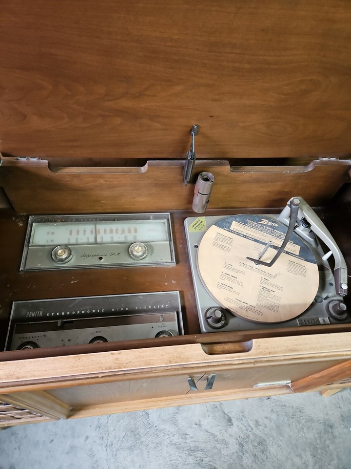 Zenith Console Stereo Vintage | eBay