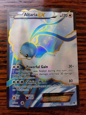 Altaria EX 123/124 Full Art - 2016 Pokemon XY Fates Collide NM/LP | eBay