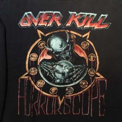 Overkill Horrorscope Short Sleeve Black Men All Size S-234XL T-Shirt | eBay