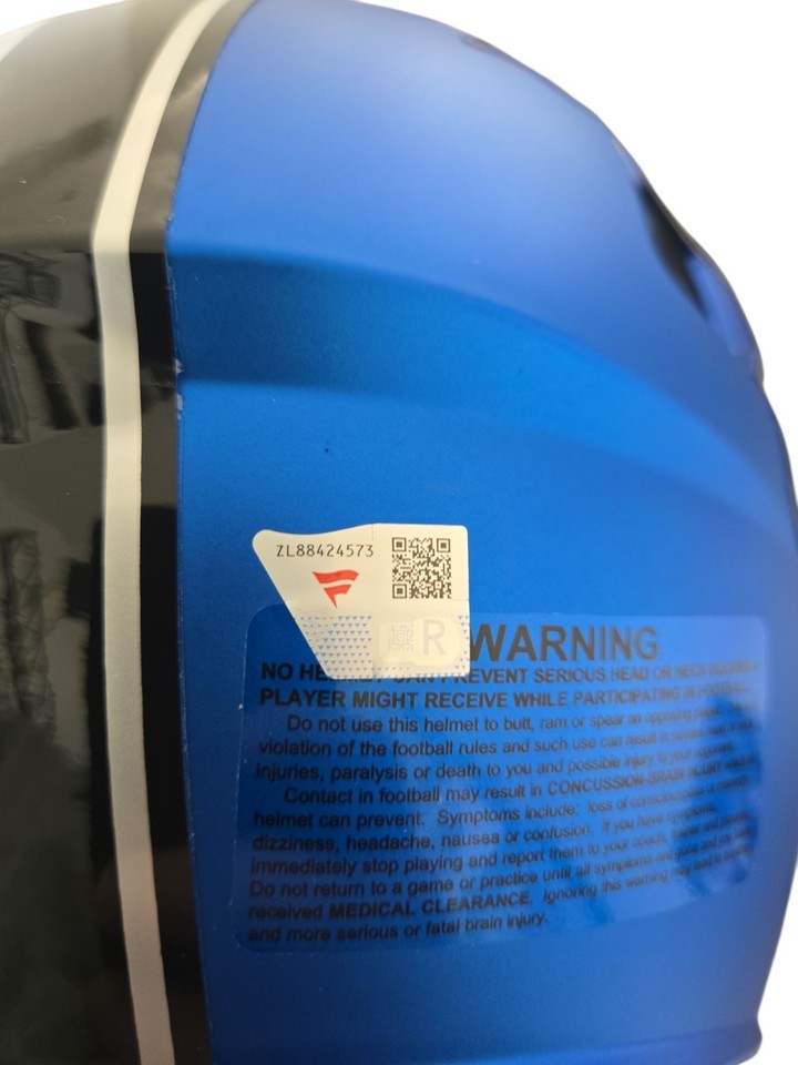 Jared Goff Signed FS Authentic Alternate Detroit Lions Helmet Fanatics ...