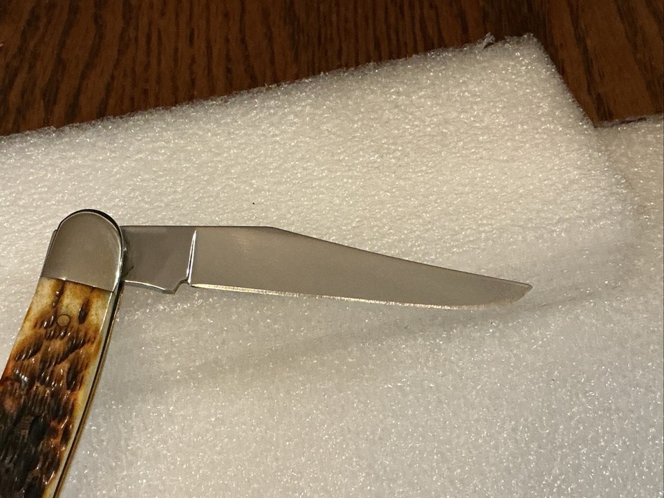 Case XX/Herters #2 Muskrat Stag Handle Knife,MIB,unused stored ...