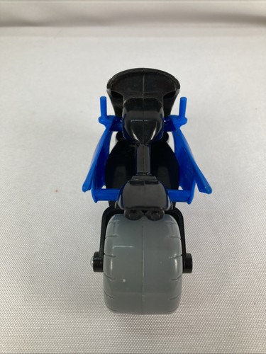 Imaginext Batman Blue Batcycle From Batcave DC Super Friends Motorcycle ...