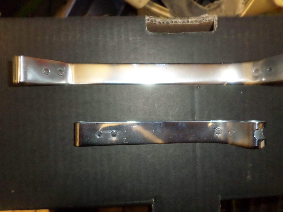 BSA B31 B33 M20 M21 MAG DYNO STRAPS POLISHED STAINLESS UK MADE | eBay UK