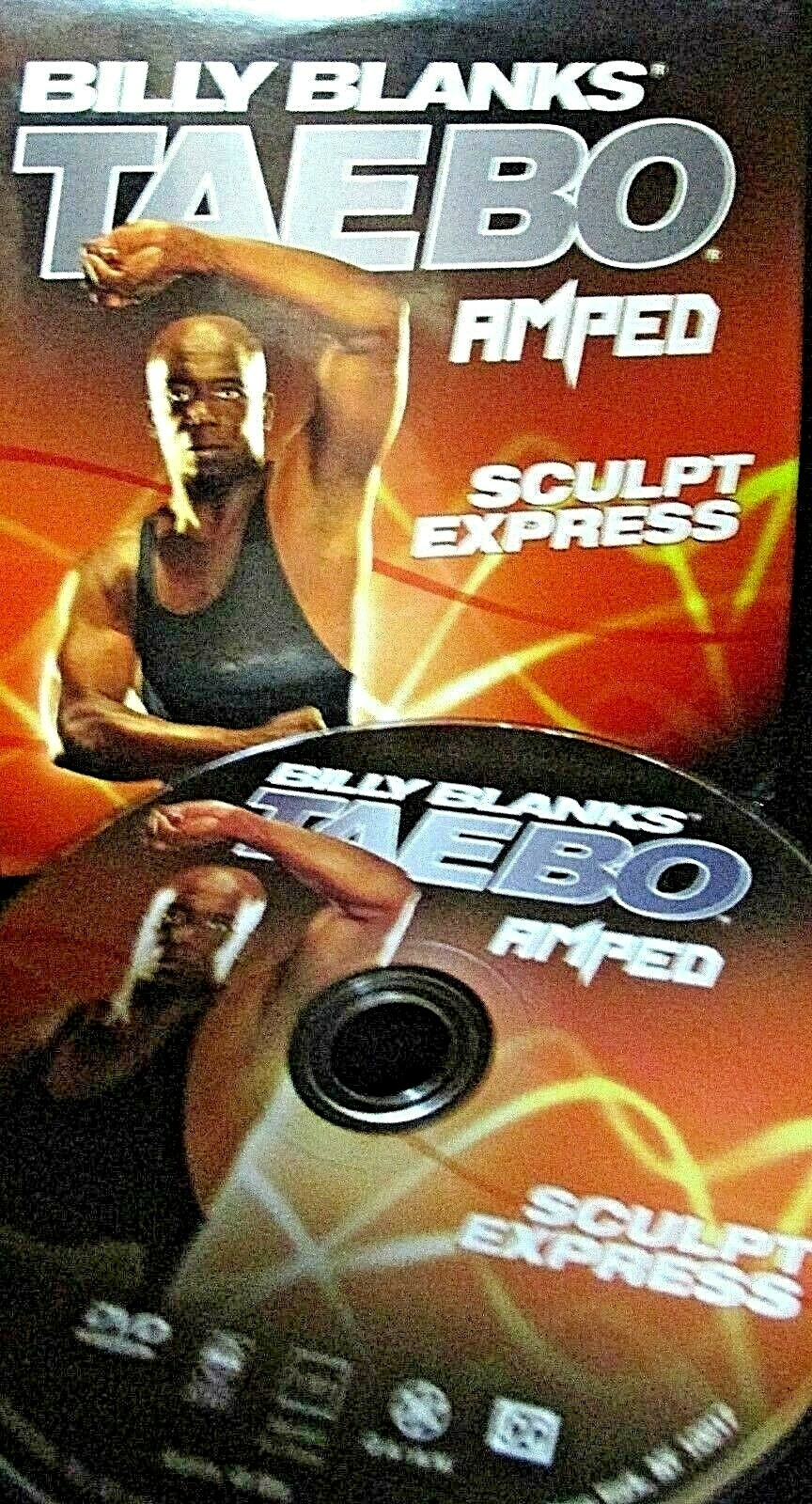Billy Blanks TAEBO AMPED, NEW! DVD Sculpt Express Workout,Tone, Fitness ...