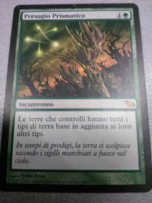 PRESAGIO PRISMATICO Prismatic Omen x 1 ITA - MTG SHADOWMOOR - NEAR MINT ...