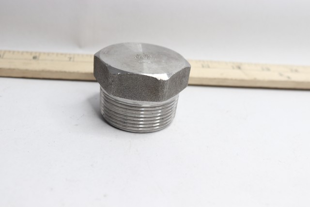 Anvil Hex Head Plug Forged Steel Class 6000 1-1/2" MNPT CA1442 for sale ...
