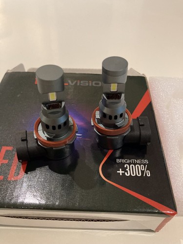 Bull Vision Car Light Globes Bulbs LED H8 6000K | eBay Australia