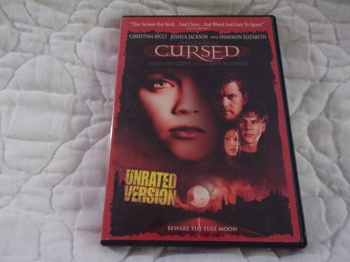 CURSED UNRATED VERSION DVD WS WES CRAVEN WEREWOLF HORROR CHRISTINA ...