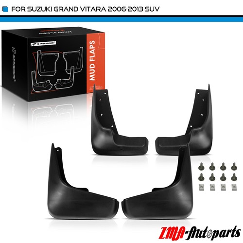 4Pcs Mud Flaps for Suzuki Grand Vitara 06-13 Front&Rear Splash Guards ...
