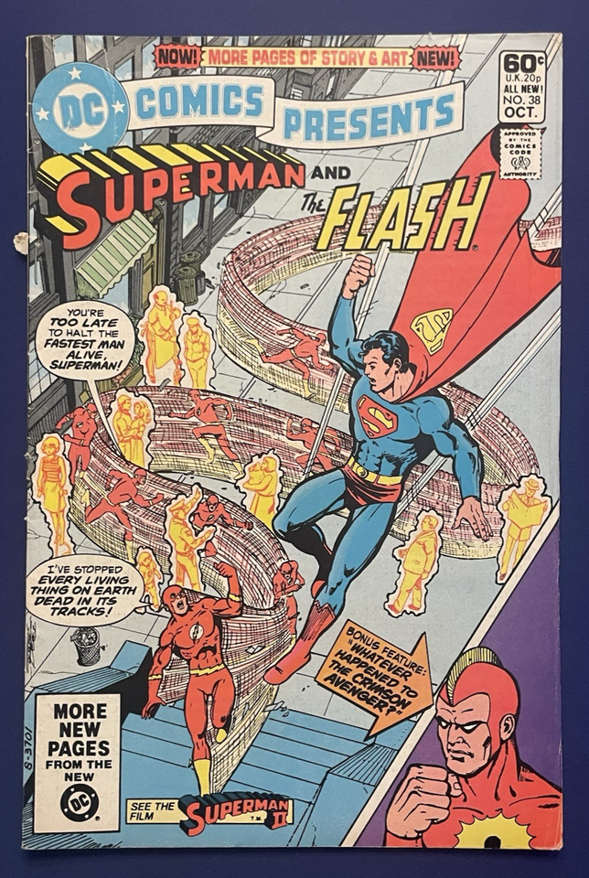 Lot Of 13 DC COMICS PRESENTS SUPERMAN & (Aug. 1979- Oct. 1982)- Bronze ...