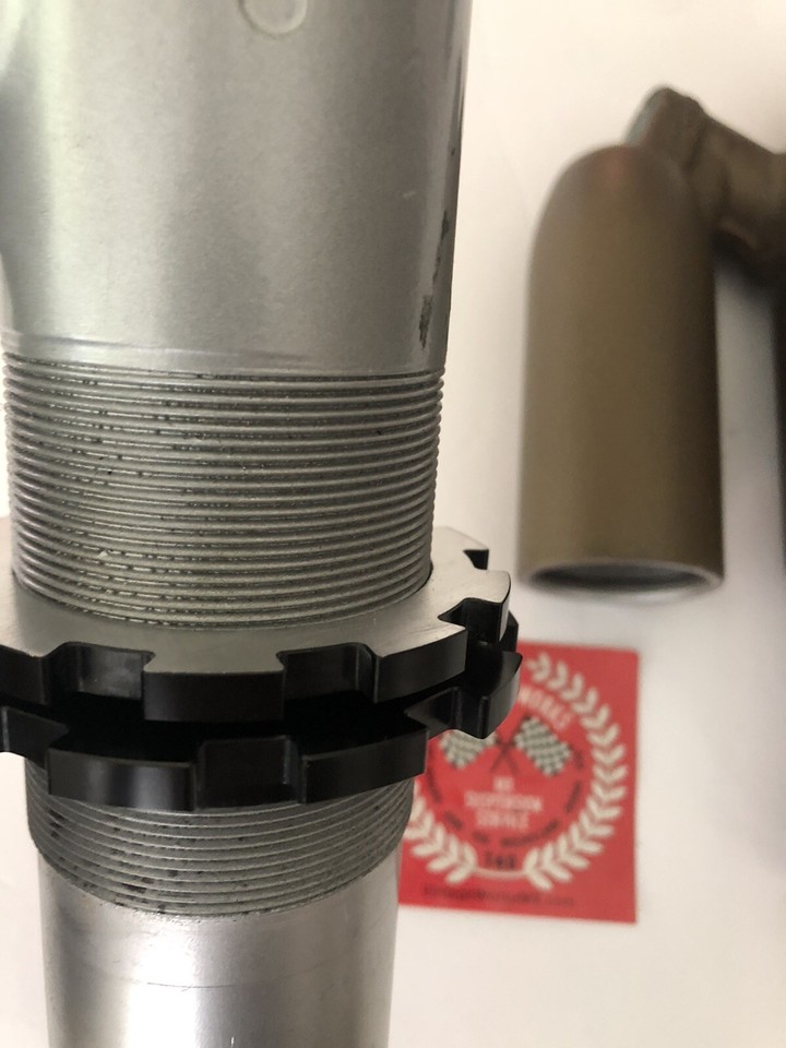 WORKS BILLET REAR KYB SHOCK SPRING PRELOAD JAM NUT HONDA CR XR 500 125 ...