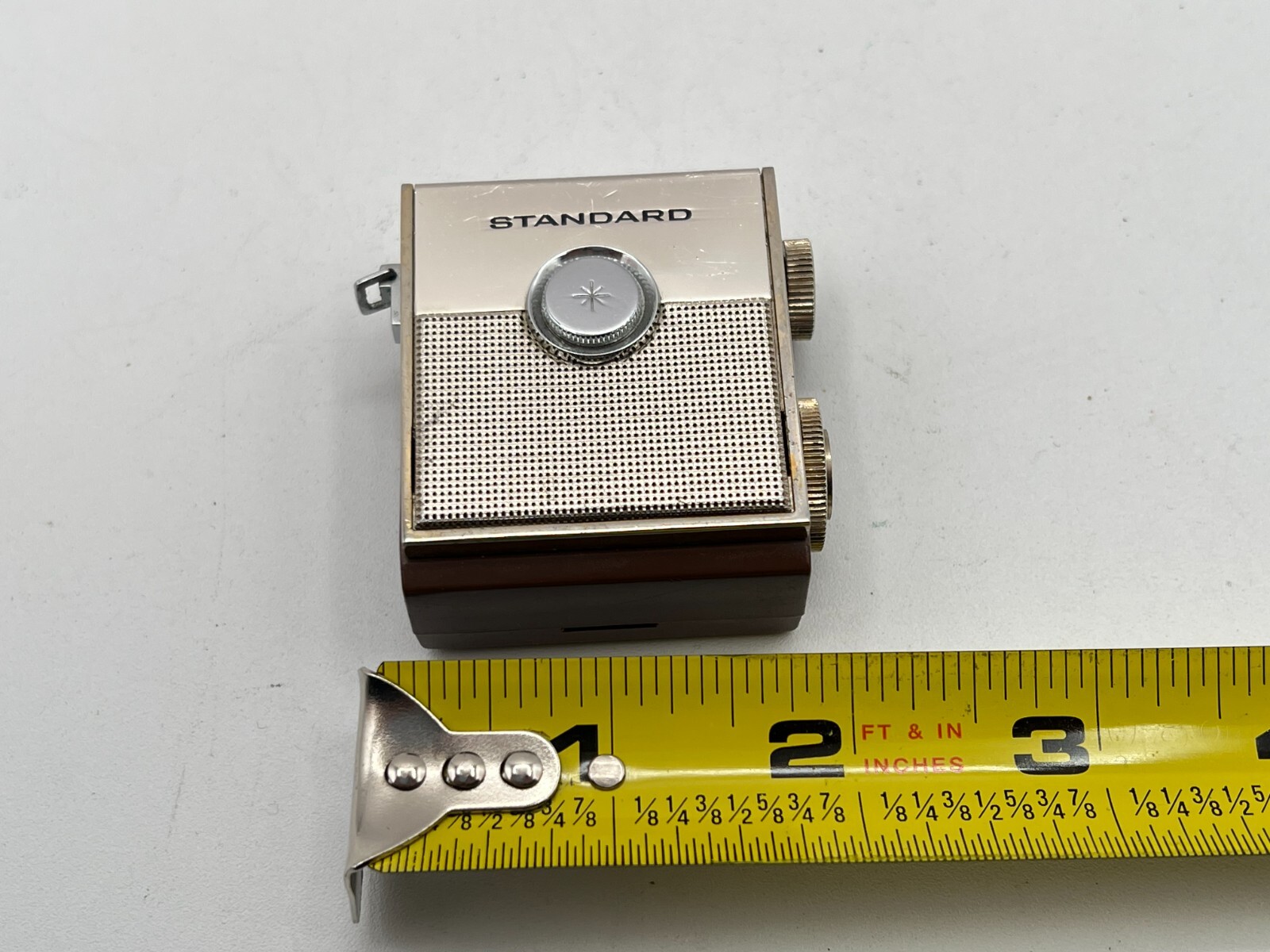 Vintage Standard Micronic Ruby SR-H437 8 Transistor Brown Imperial ...