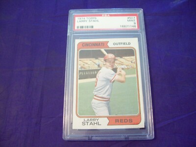 1974 TOPPS #507 LARRY STAHL (REDS) PSA 9 | eBay