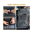 Molle Seat Back Organizer Molle Panel Gun Holder Gun Rack For Vehicles ...