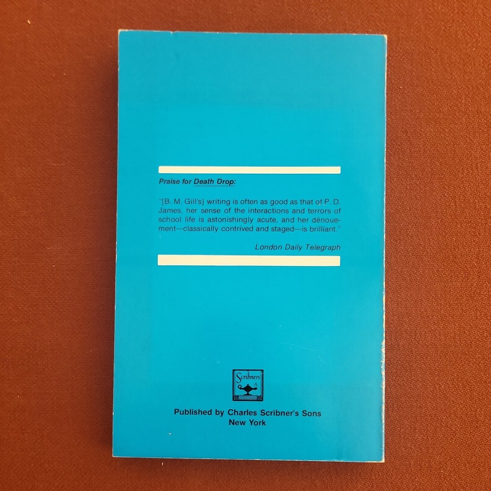 DEATH DROP By B. M. Gill First Edition Stated Paperback 9780684164649| eBay