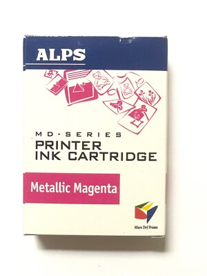 BRAND NEW ALPS Metallic Magenta Printer Ink MD SERIES | eBay
