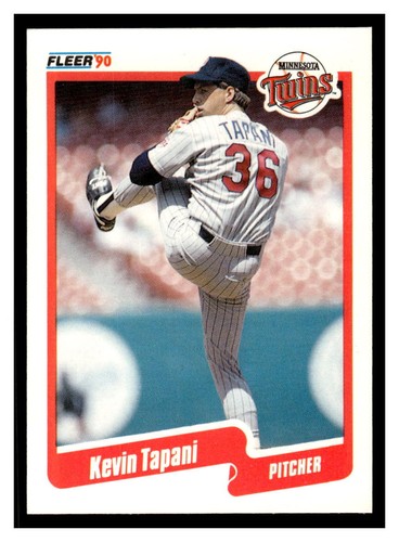 1990 Fleer Update #U-110 Kevin Tapani - Minnesota Twins Rookie | eBay