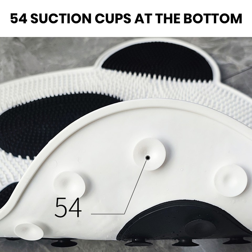 Bathroom with Suction Cups Panda Bath Cartoon Panda Shower for Bathing ...