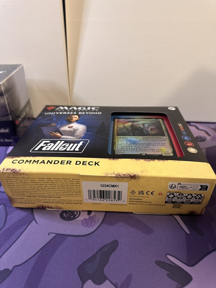 MTG Fallout Science! Commander Deck Bundle | eBay