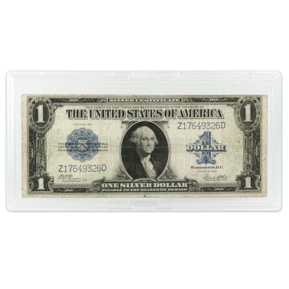 Banknote Snaplock UNC Currency Protector BCW Holder Large US Size 1 ...