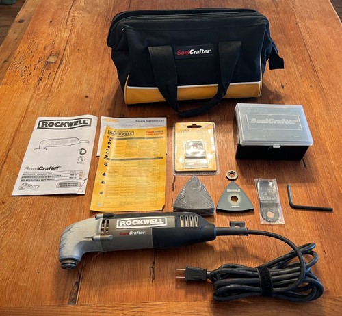 Rockwell Sonicrafter High Frequency Oscillating Tool MultiTool blades ...