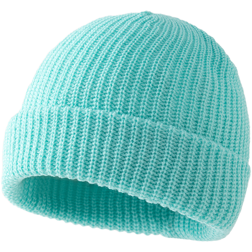 Macaroon Color Dome Cap Knitted Beanie Hat Warm Acrylic for Winter ...