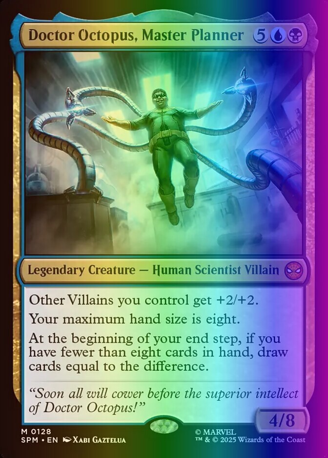 MTG Doctor Octopus, Master Planner (128/314) Marvel's Spider-Man LP ...