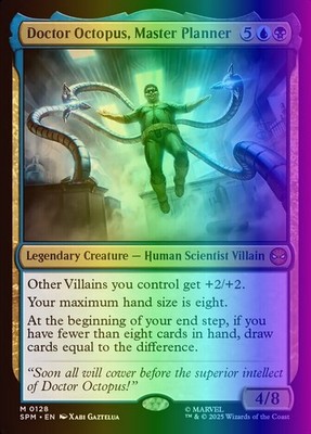MTG Doctor Octopus, Master Planner (128/314) Marvel's Spider-Man LP ...