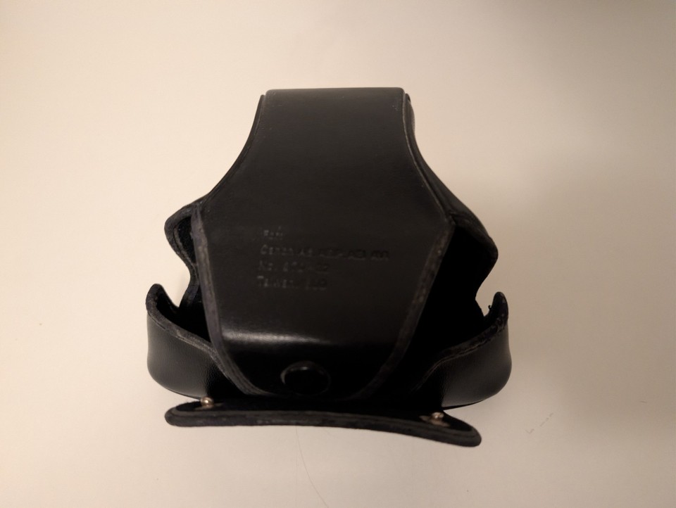 Vintage Canon Black Leather Prinz Custom Fitted Camera Case A1 AE1 AV1 ...