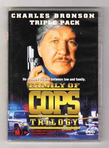 Charles Bronson Family of Cops Trilogy DVD 3-Movie Pack 3-Disc Set ...