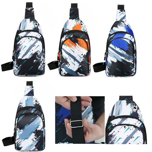 Portable Sling Bag Cross Body Handbag Chest Bag Shoulder Pack Sports ...