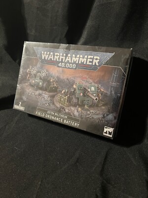 Warhammer 40K Astra Militarum Field Ordnance Battery NEW IN SHRINK | eBay