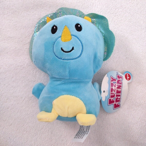 Fuzzy Friends Plush Triceratops Dinosaur 6" From 2024 | eBay